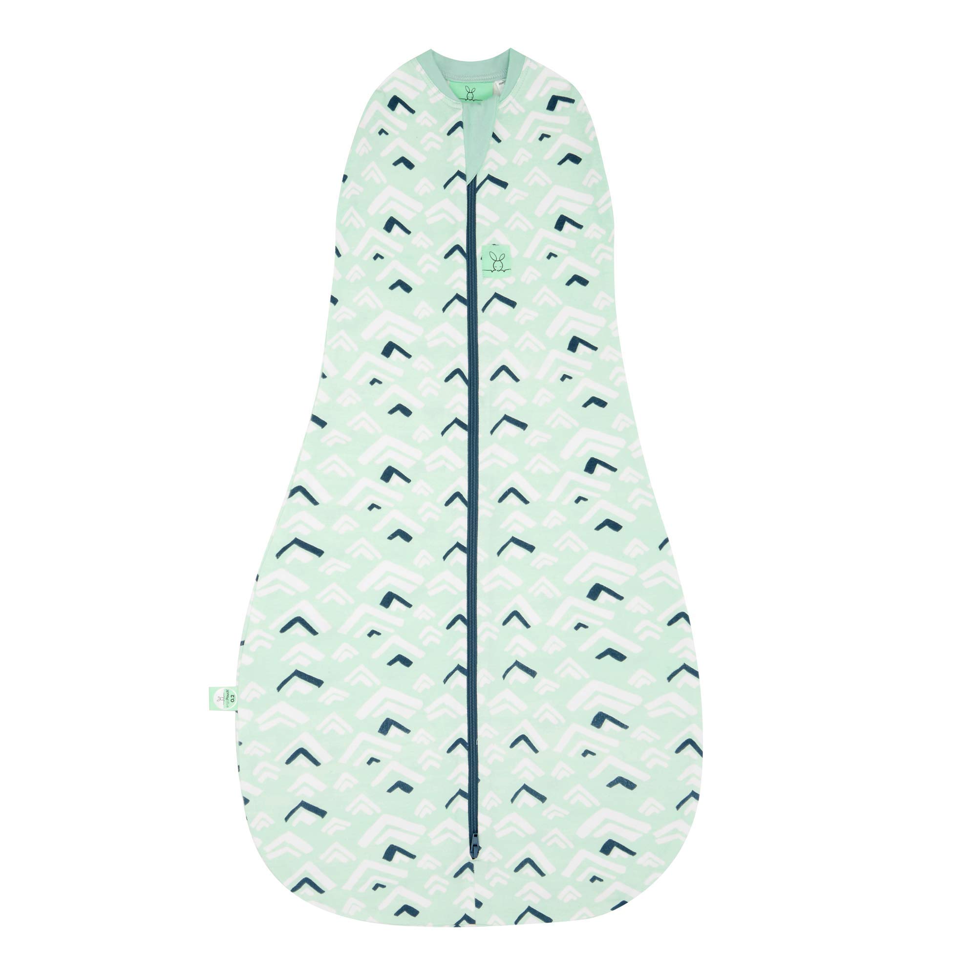 ergoPouch 1 tog Cocoon Swaddle Bag- 2 in 1 Swaddle Transitions into arms Free Wearable Blanket Sleeping Bag. 2 Way Zipper for Easy Diaper Changes (Mountains, 3-12 Months)