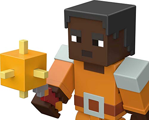 Minecraft Dungeons 3.25" Figures 2-Pk Battle Figures, Great for Playing, Trading, and Collecting, Action and Battle Toy for Boys and Girls Age 6 and Older