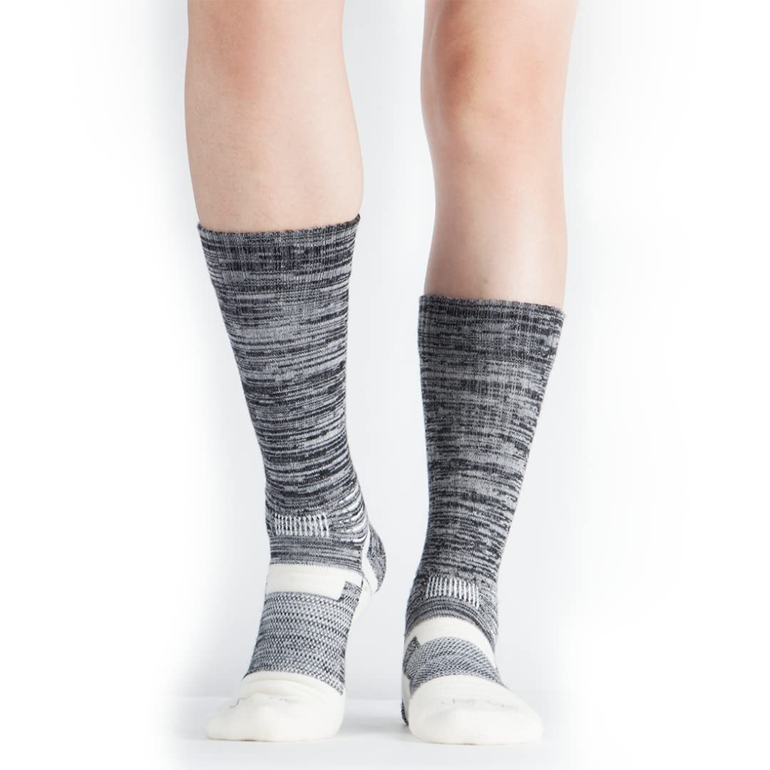 ja vie JAVIE 68% Merino Wool Performance Breathable Knee High Socks for Women & Men