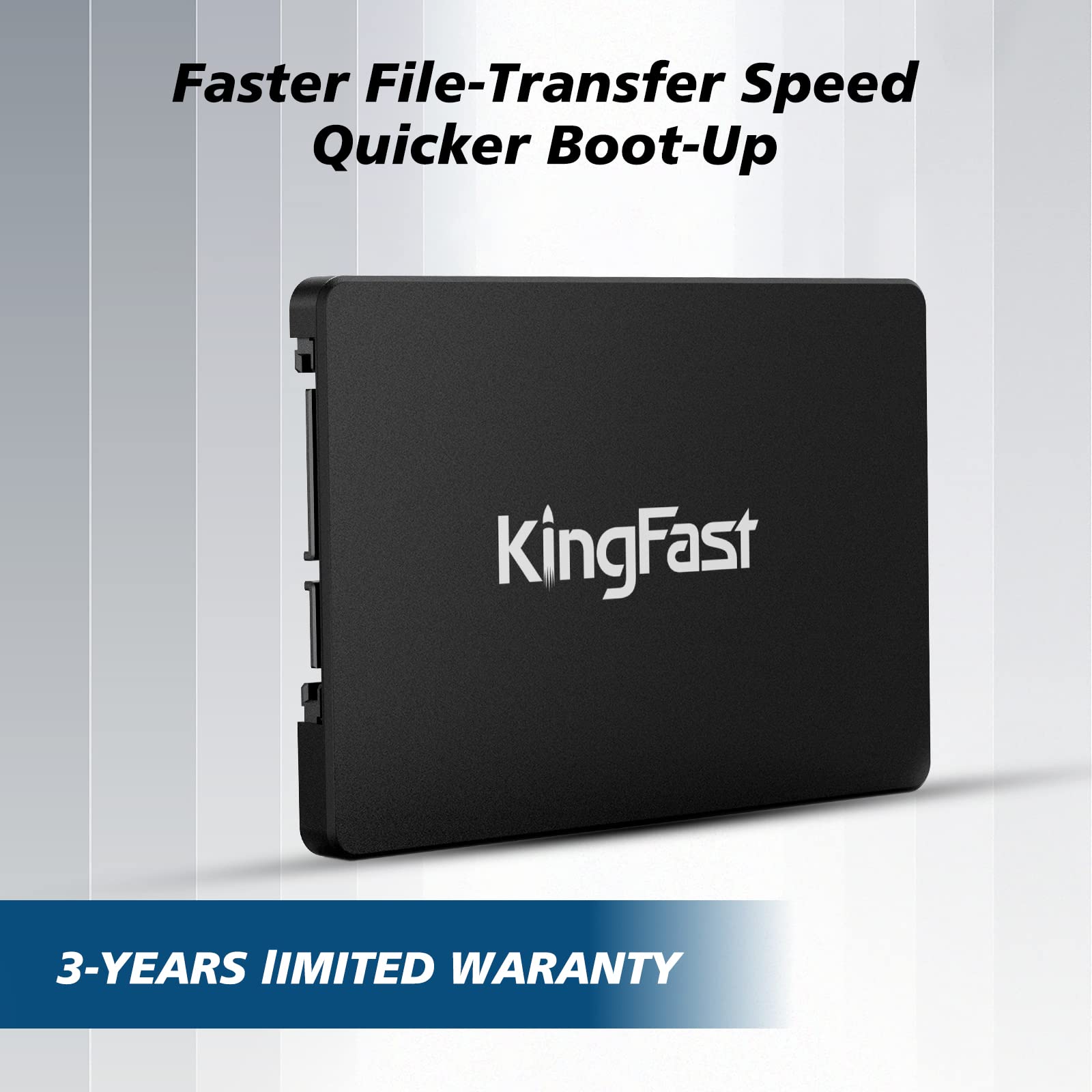KingFast 960GB SSD SATA III 6 Gb/s 2.5 Inch SSD Internal Hard Drive SSD Up to 560 MB/s Compatible with Laptop & PC Desktop