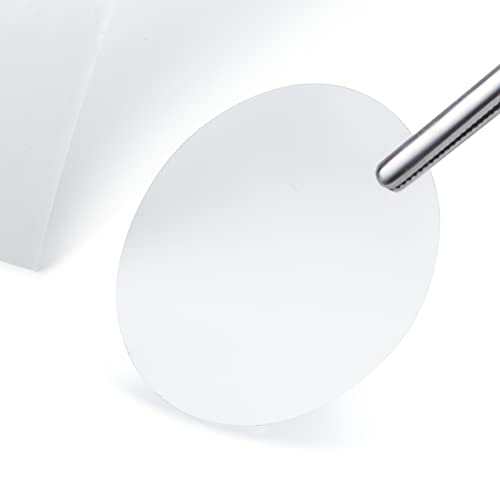 Faithful Supply 1.5 inch, 1,200/roll Clear Circle Seal Stickers Great as Envelope Seal Stickers, Clear Stickers, Circle Tape, Clear Circle Labels and Envelope Seals.