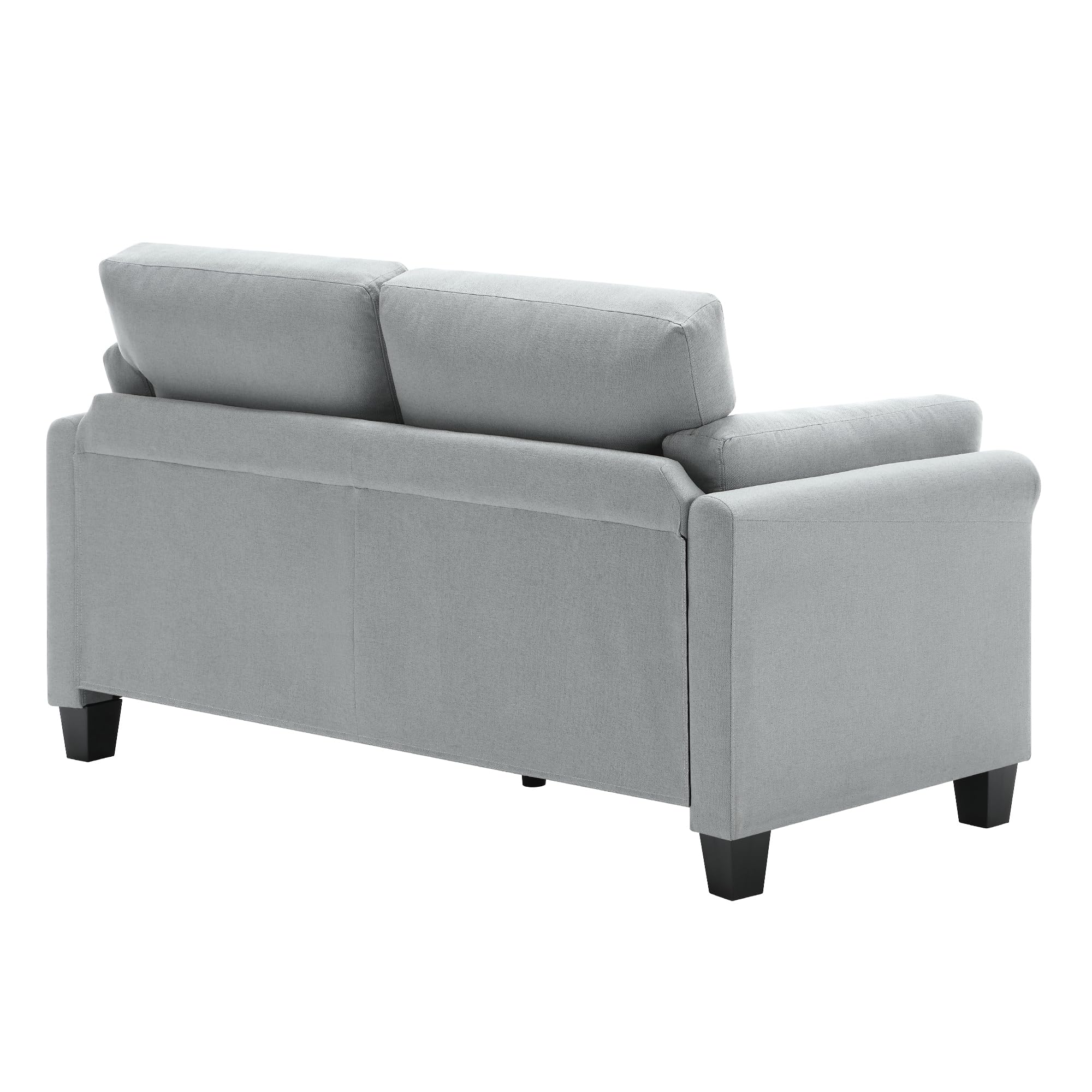 Morden Fort 79" W Sectional Sofa, Comfy 3 Seater Cloud Couch with Deep Seat, Removable Sofa Cushions and Solid Frame Modern Couches Home Sofa for Living Room Bedroom Apartment Lounge, Grey