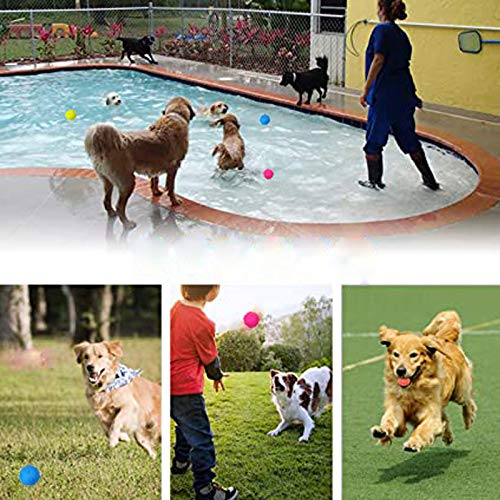 Nlmskzzy Dog Squeaky Balls ,Dog Balls for Small Medium Large Dogs Squeaky Toy Balls 3 Pcs