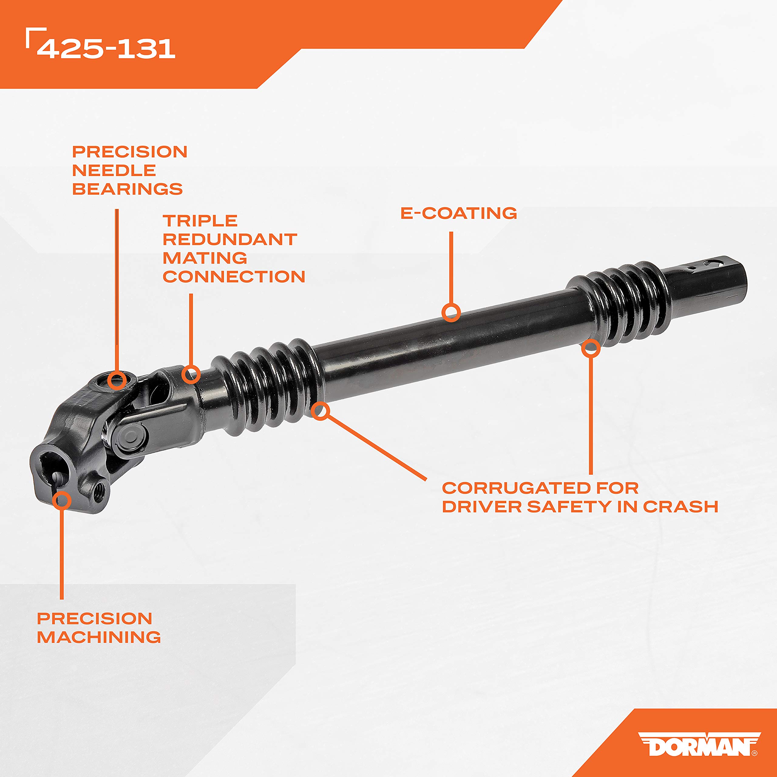 Dorman 425-131 Steering Shaft Compatible with Select Chevrolet/GMC Models
