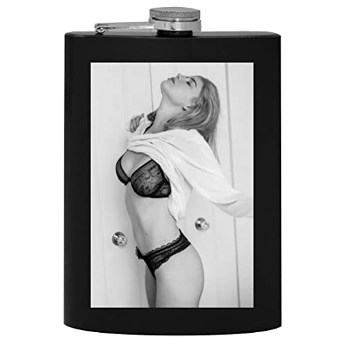 FC Carino B35Y22D63W0734698M07T32C02S27-8oz Black Hip Alcohol Drinking Flask PDI #PIDP734698