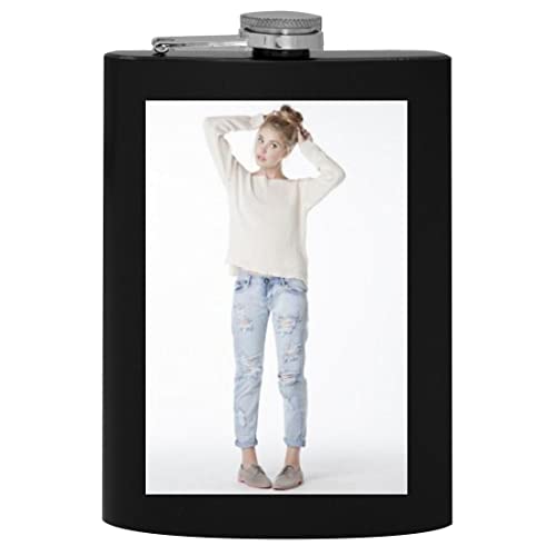 FC Carino B35Y22D63W0734645M07T32C02S27-8oz Black Hip Alcohol Drinking Flask PDI #PIDP734645