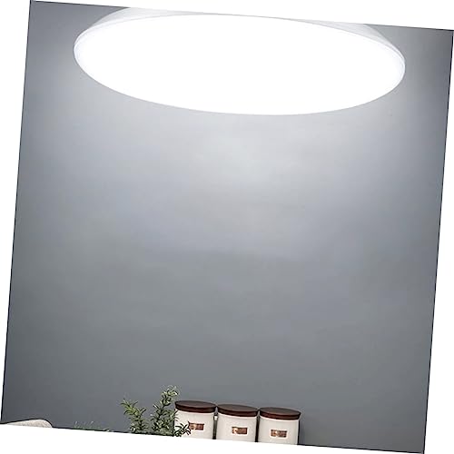 OSALADI 1Pc LED Flying Saucer Light Ceiling Chandelier Round Chandelier Ceiling Flush Mount Light Fixture Flat Lighting Fixture Hanging Lamp Lantern Retro Single Light Round Ceiling Lamp