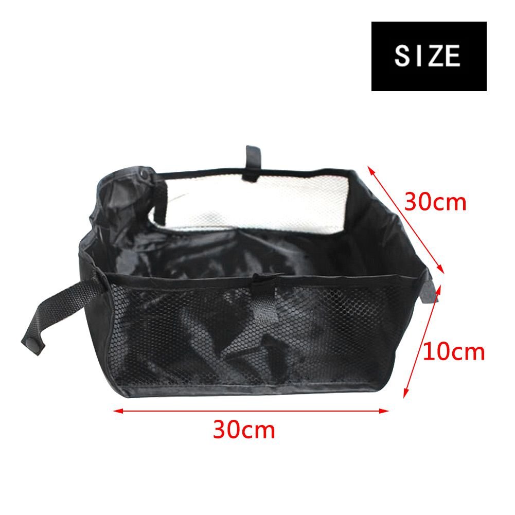 GLOGLOW Baby Stroller Bottom Basket, Baby Stroller Pushchair Shopping Storage Case Organizer Bag Stroller Shopping Basket Accessory for Contours Strollers