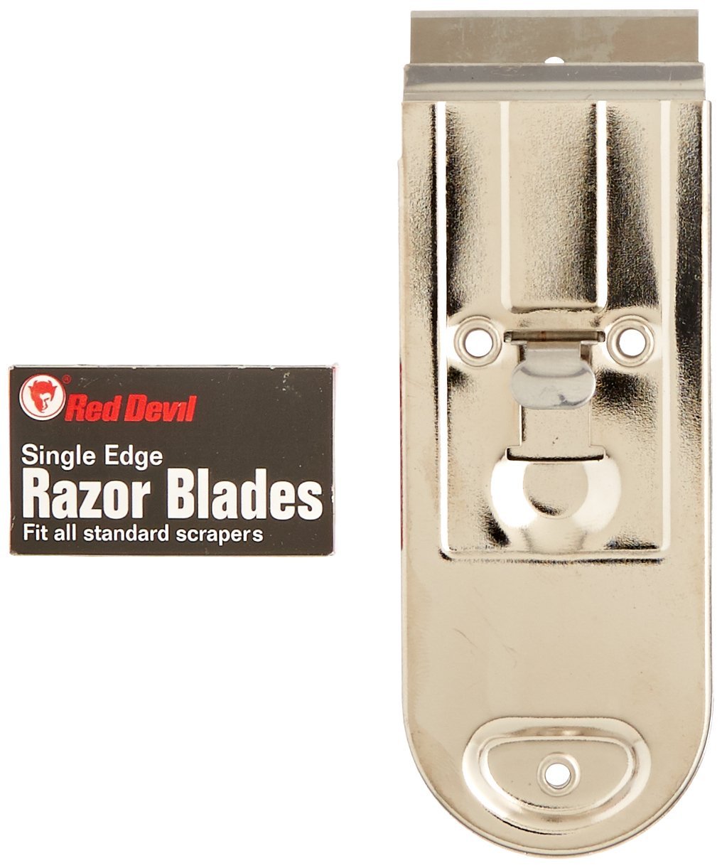 Red Devil 3222 5 Single Razor Blade Scraper