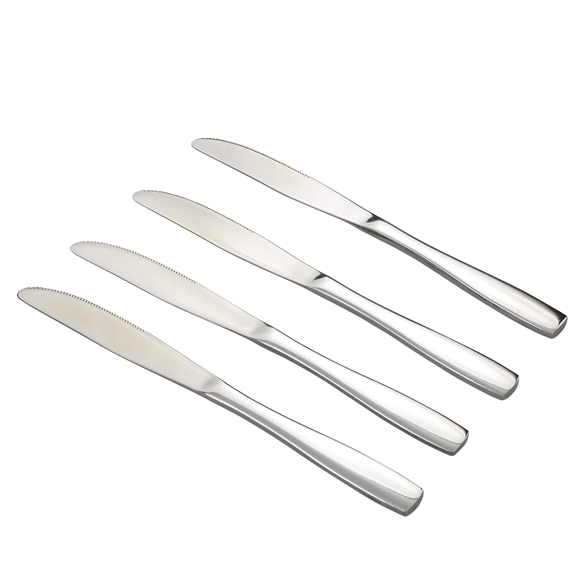 Hommp 16-Piece Stainless Steel Dinner Knives Set