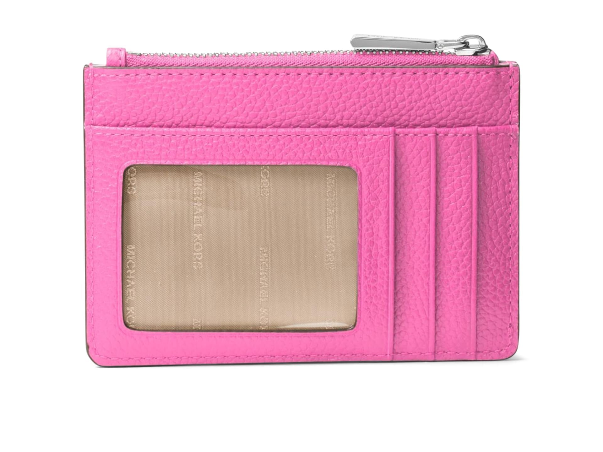 Michael Kors Women's Jet Set Small Coin Purse, Cerise