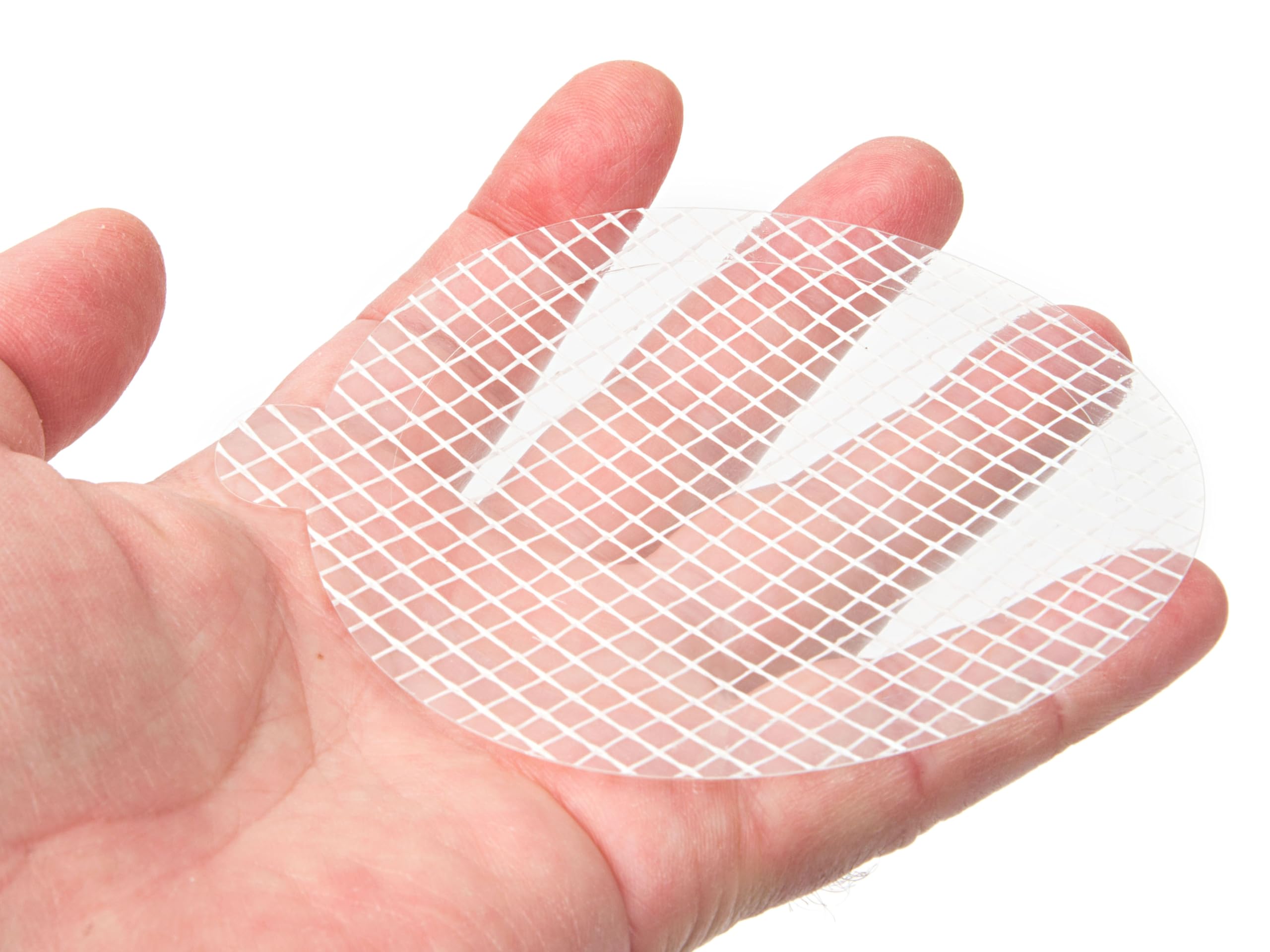 TubShroom Toss 26pk Disposable Drain Covers - Hair Catcher Mesh Sticker Strainers for Shower Bathtub and Bathroom Sink Drains to Prevent Clogged Drains, Half Year Supply