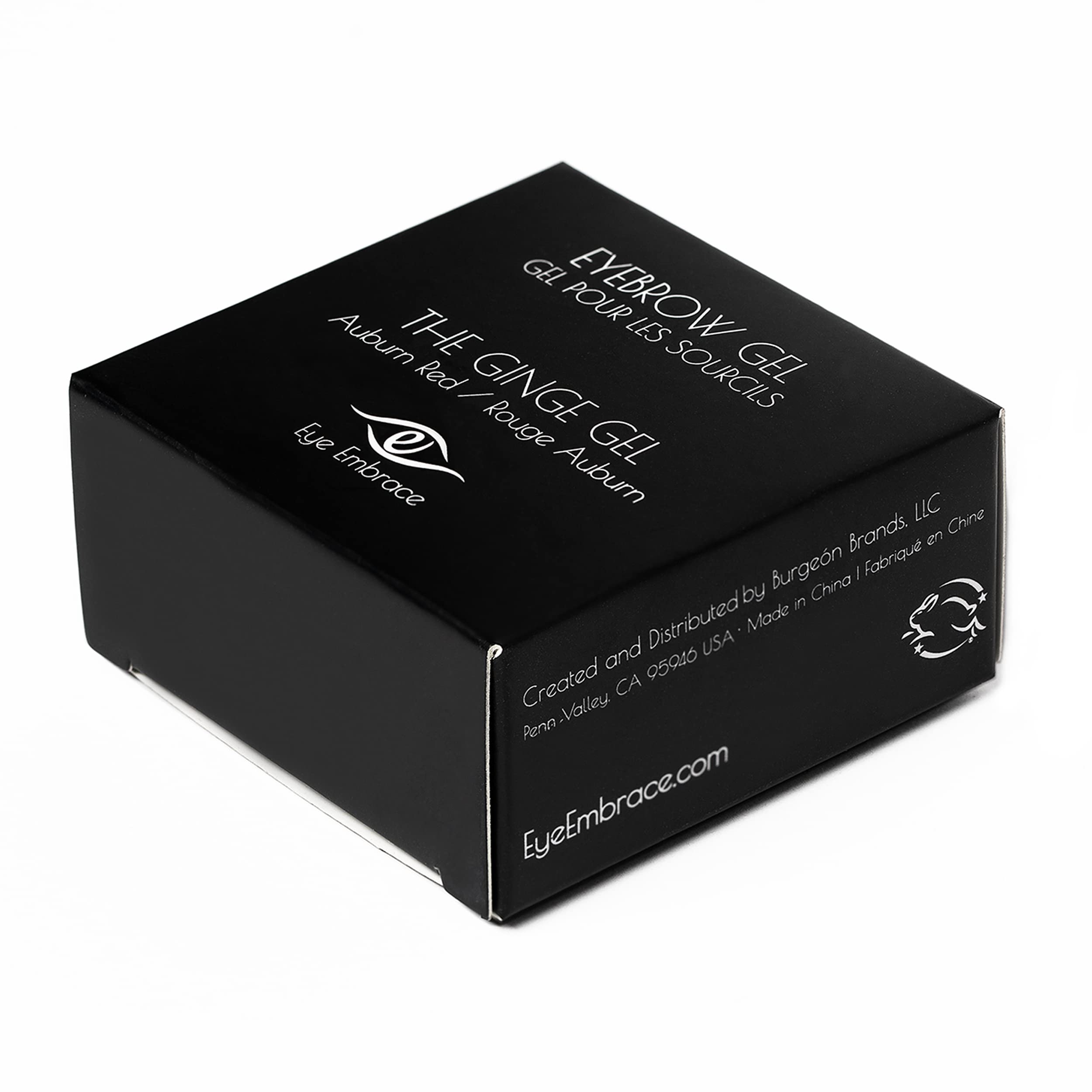 Eye Embrace The Ginge Gel: Auburn Red Eyebrow Pomade – Long Lasting, Highly-Pigmented, Buildable Formula, Cruelty-Free, Gluten Free, Talc Free