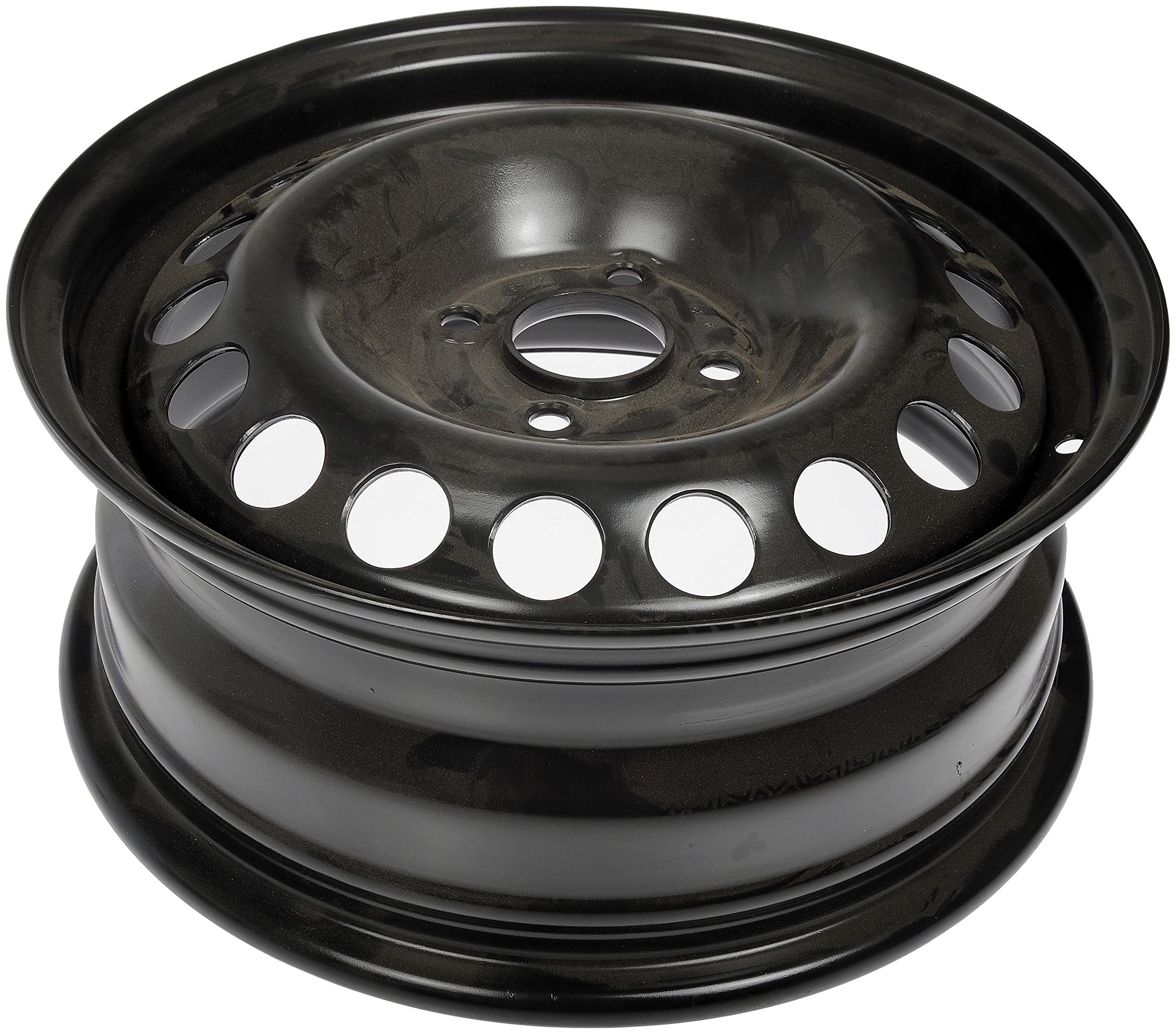 Dorman 939-100 15 x 6 In. Steel Wheel Compatible with Select Chevrolet / Pontiac Models, Black, Medium