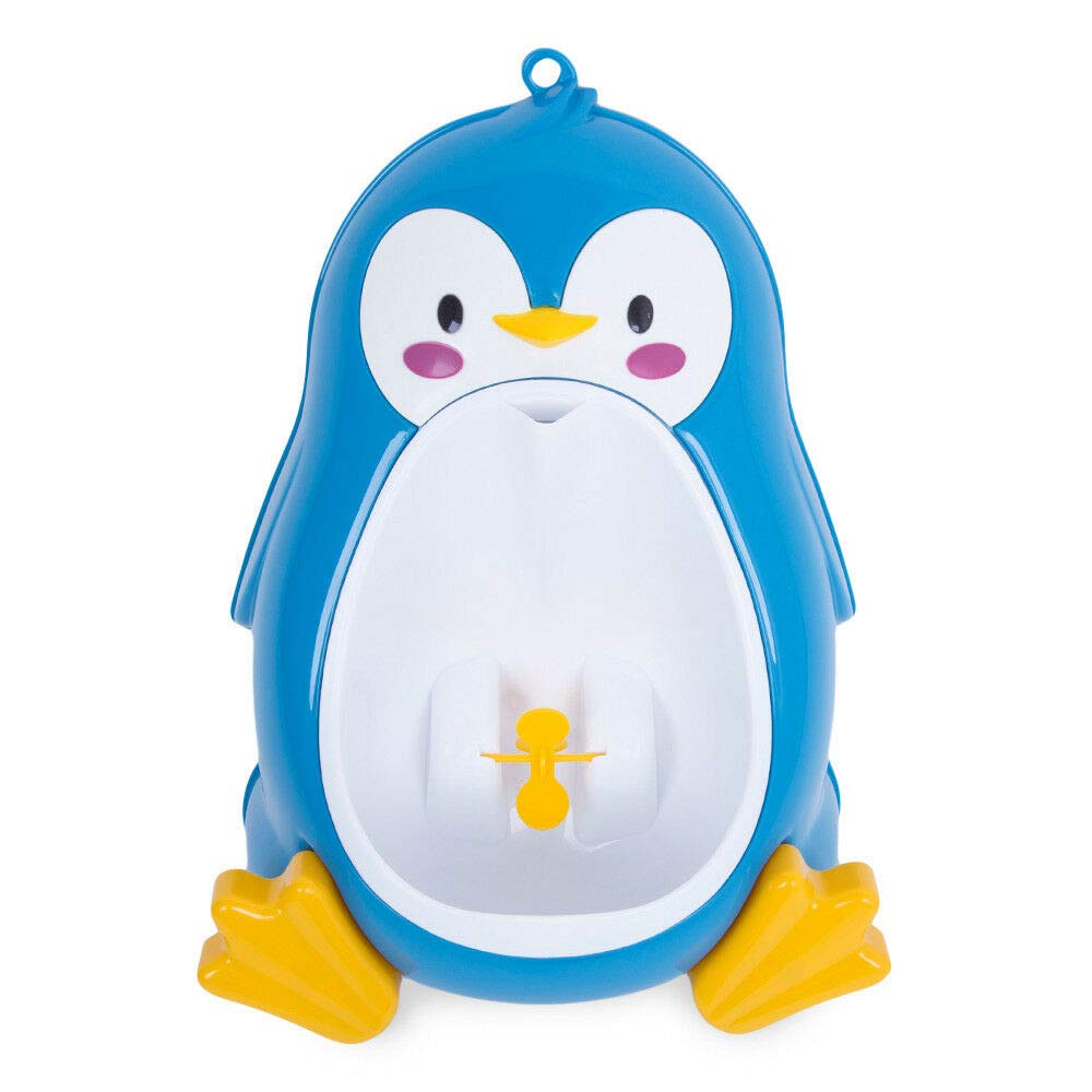 MACIMO Baby Boy Potty Penguin Children Stand Vertical Urinal Pee Infant Toddler Wall-Mounted Blue
