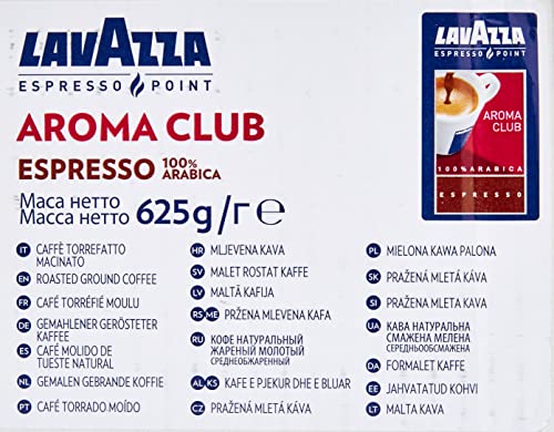 Espresso Point Cartridges Aroma Club 100% Arabica Blend 625g 100/Box