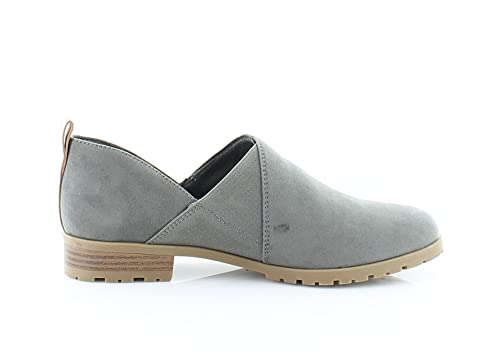 Dr. Scholl's Shoes Women's Retrograde Loafer, Steel Grey Microfiber, 9 US