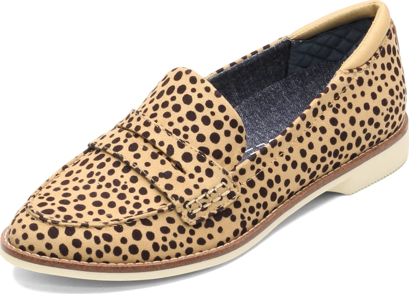 Dr. Scholl's Shoes Women's Cypress Loafer, Tan Black, 8.5