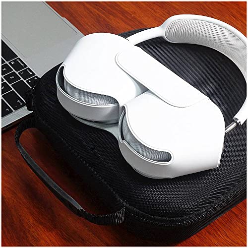 SaharaCase Travel Carry Case for Apple AirPods Max [Shockproof Bumper] Rugged Protection Anti-Slip Grip (Black)