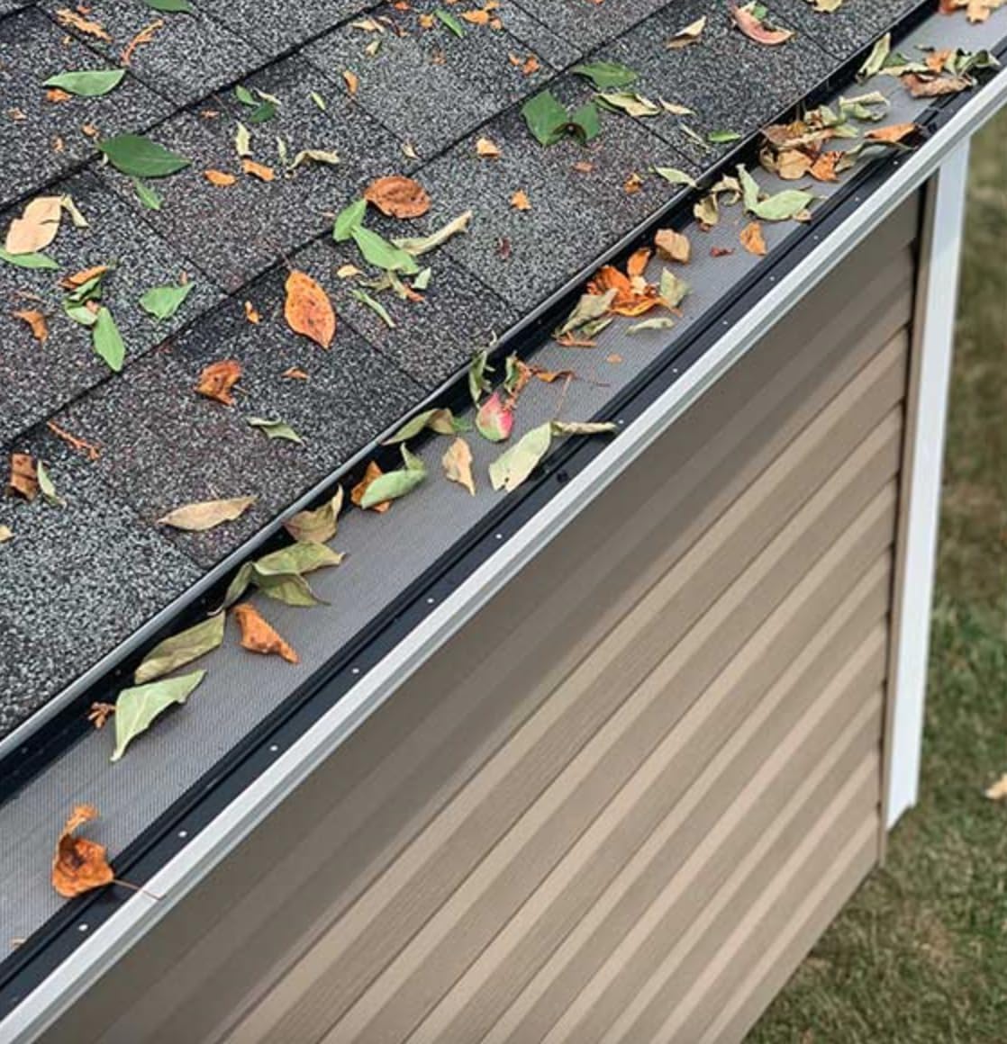 Extreme Flo 6" Gutter Guard - Stainless Steel Micro Mesh Gutter Guards, includes 25 Pieces, 100 ft. (Aluminum, 6-inch)