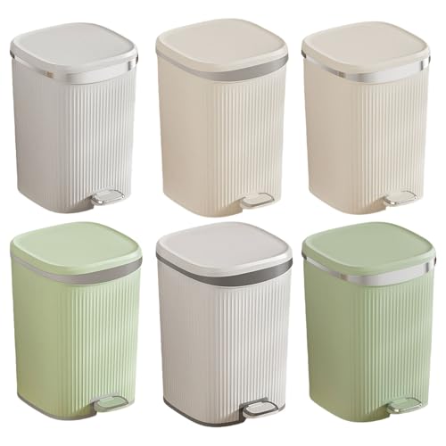Pedal Trash Bin Step Trash Can with Good Seal Designed for Easy Disposal in Kitchens Or Office Garbage Container