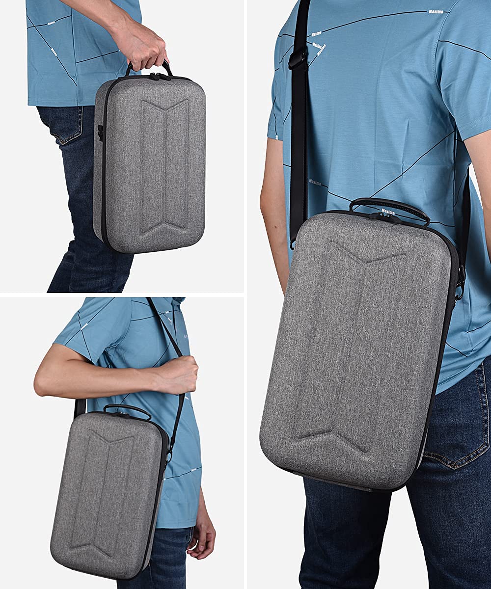 For Oculus Quest 2 Case, IALEGANT For Oculus Quest 2 Carrying Case,For Oculus Quest 2 Accessories Bundle Can Anti-vibration for Oculus Quest 2 VR Gaming Headsets and Controllers Accessories(Gray)