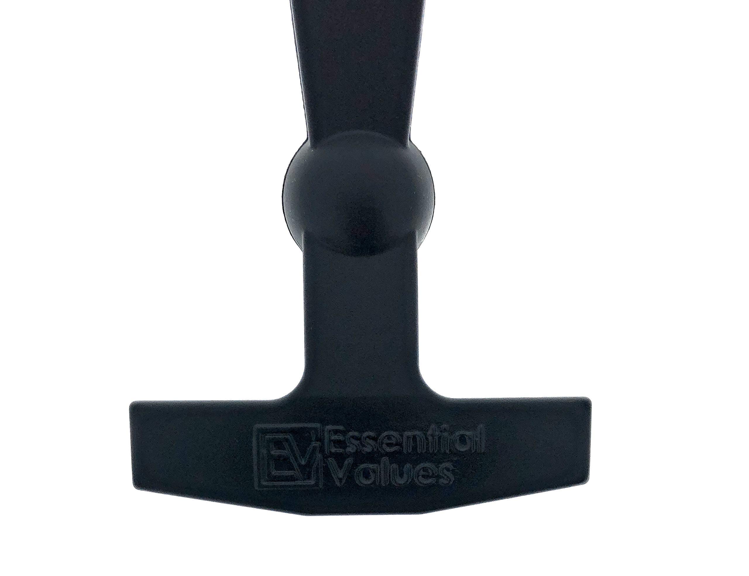 Essential Values Compatible Yeti Cooler Latches x 2 - Aftermarket Yeti Latches Replacement - Works with RTIC Models Too - Rubber Cooler Latch Upgrade