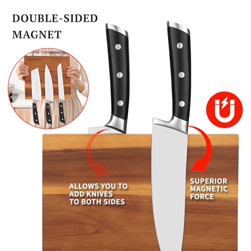 Magnetic Knife Strips without Knives -Kitchen Multifunctional Storage Knife Holder -Magnetic Knife Holder - Magnetic Knife Stand-Cutlery Large Organizer
