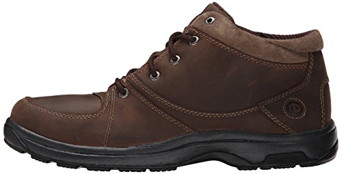 Dunham Men's Addison Mid Cut Waterproof Boot,Dark Brown,9.5 D US