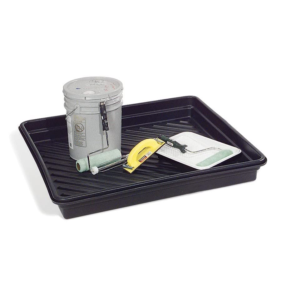 New Pig Utility Containment Tray - 40" L x 40" W x 5" H - 26.92 gal. Sump Capacity