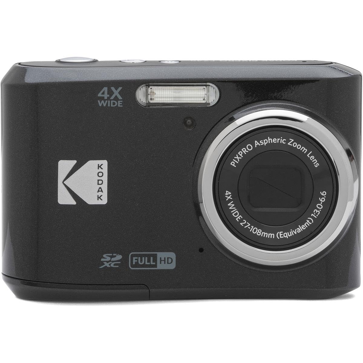 Kodak PIXPRO FZ45 Friendly Zoom Digital Camera (Black) Bundle with Camera Case (2 Items)