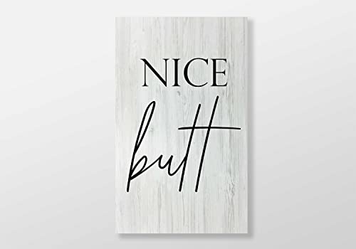 Nice Butt Nice Butt Laundry Room Decor Laundry Room Sign Farmhouse Laundry Room Art Framed Laundry Room Art Vintage Laundry Sign Farmhouse Farmhouse