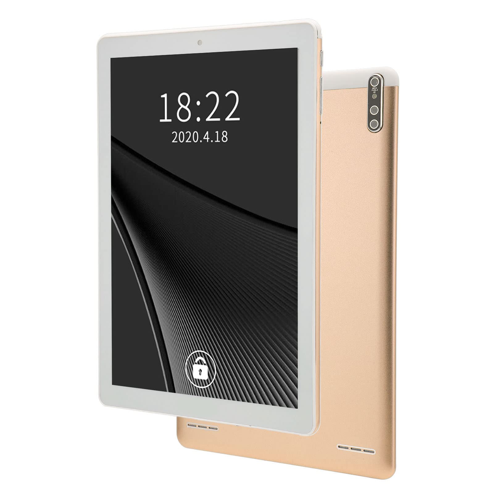 LBEC 8 Core Tablet, 10 Inch Tablet Dual SIM Dual Standby 3GB 64GB for Senior for Work (US Plug)