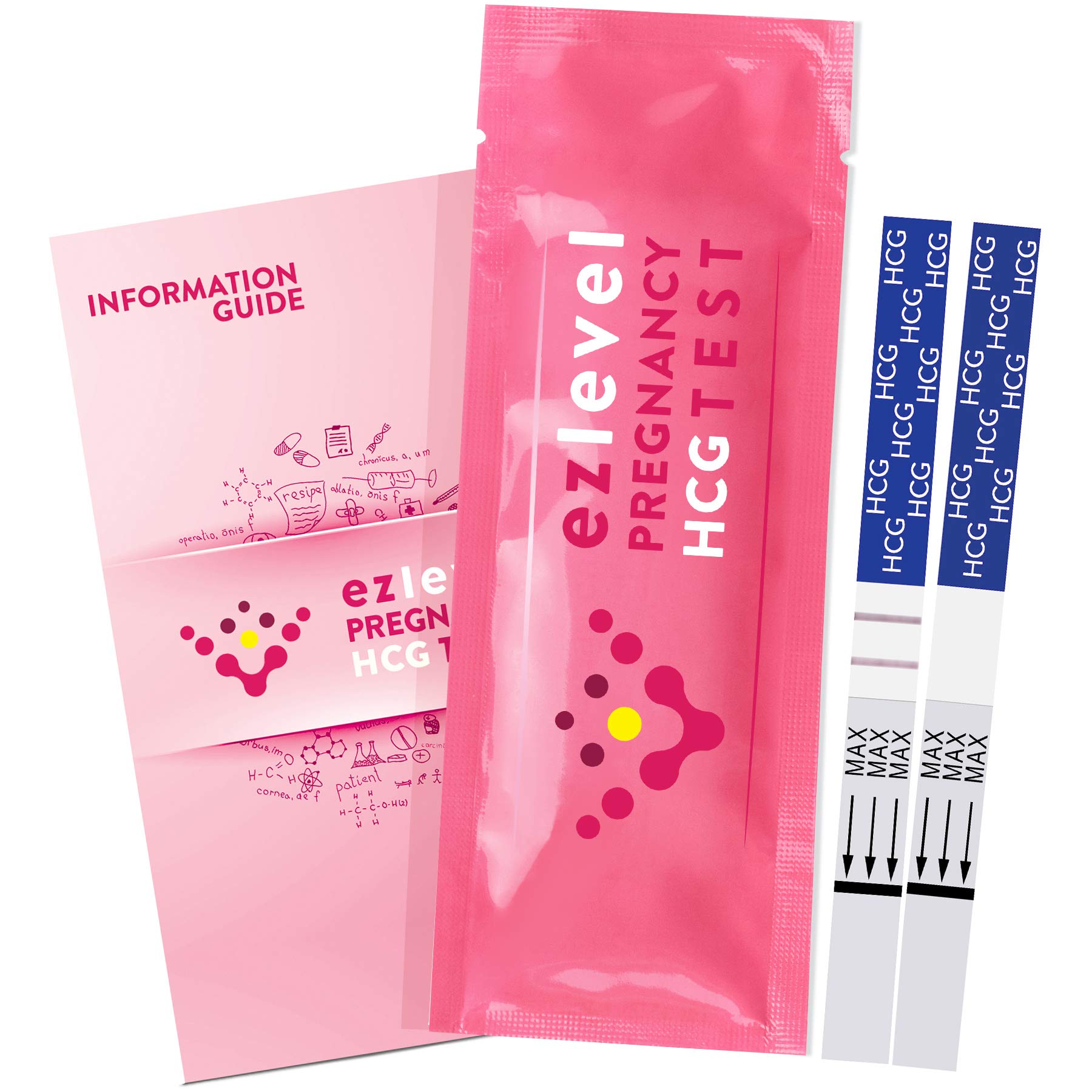 EZ Level 40 Ovulation and 10 Pregnancy Test Strips Predictor Kit