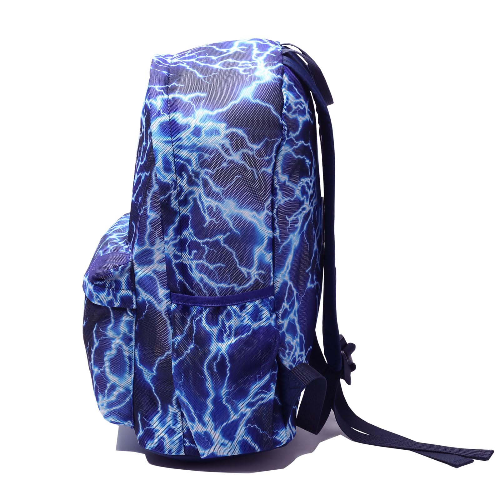 ESVAN Original Print Mesh Backpack Semi-Transparent Sackpack See Through Beach Bag Daypack Multi-Purpose Women Men Unisex (Bohemia)