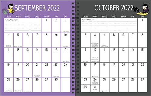 Sarah's Scribbles 16-Month 2022-2023 Weekly/Monthly Planner Calendar: Get It Together!