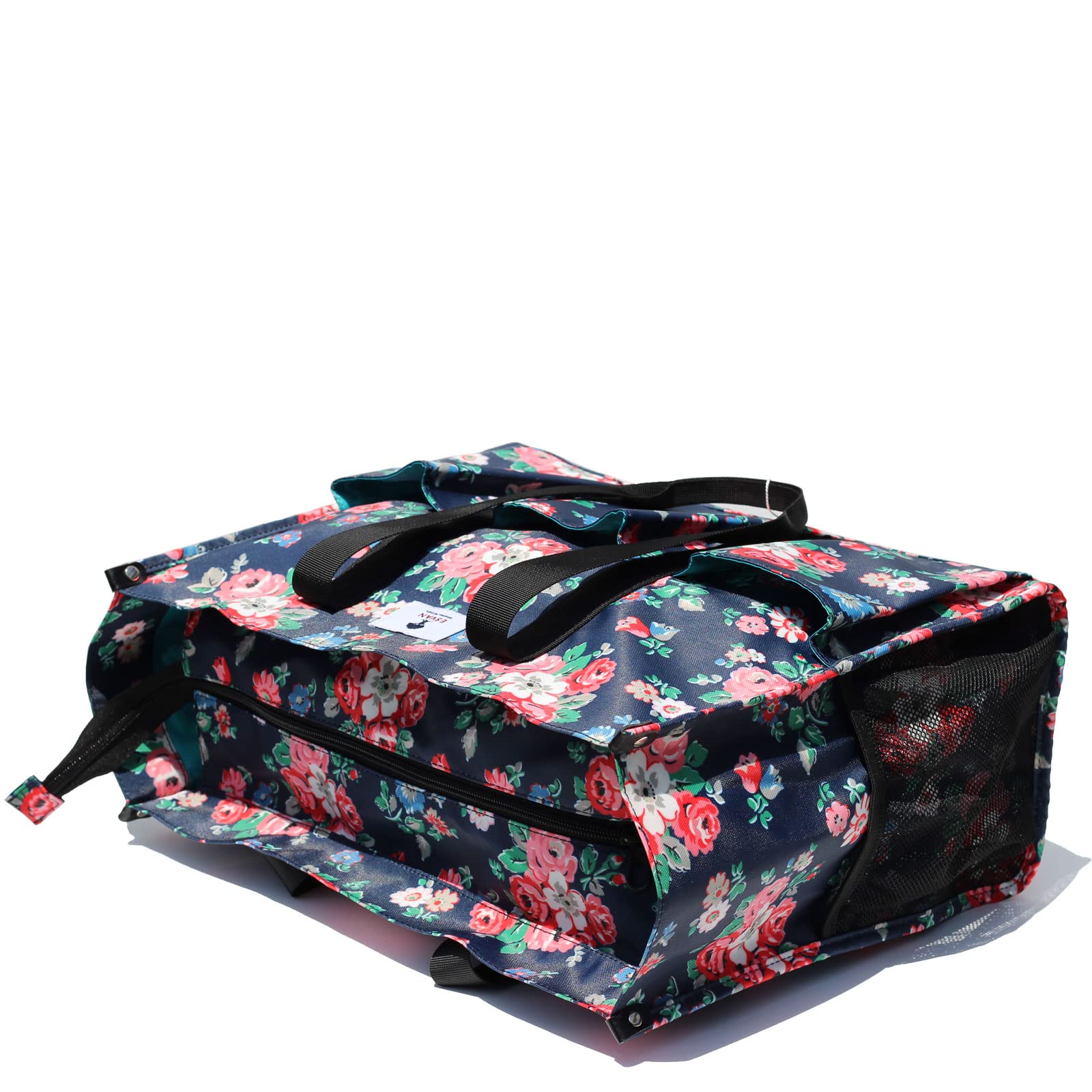 ESVAN Utility Tote Bag with Zip Top Waterproof Teacher Tote Bag for Teacher Work Women Beach
