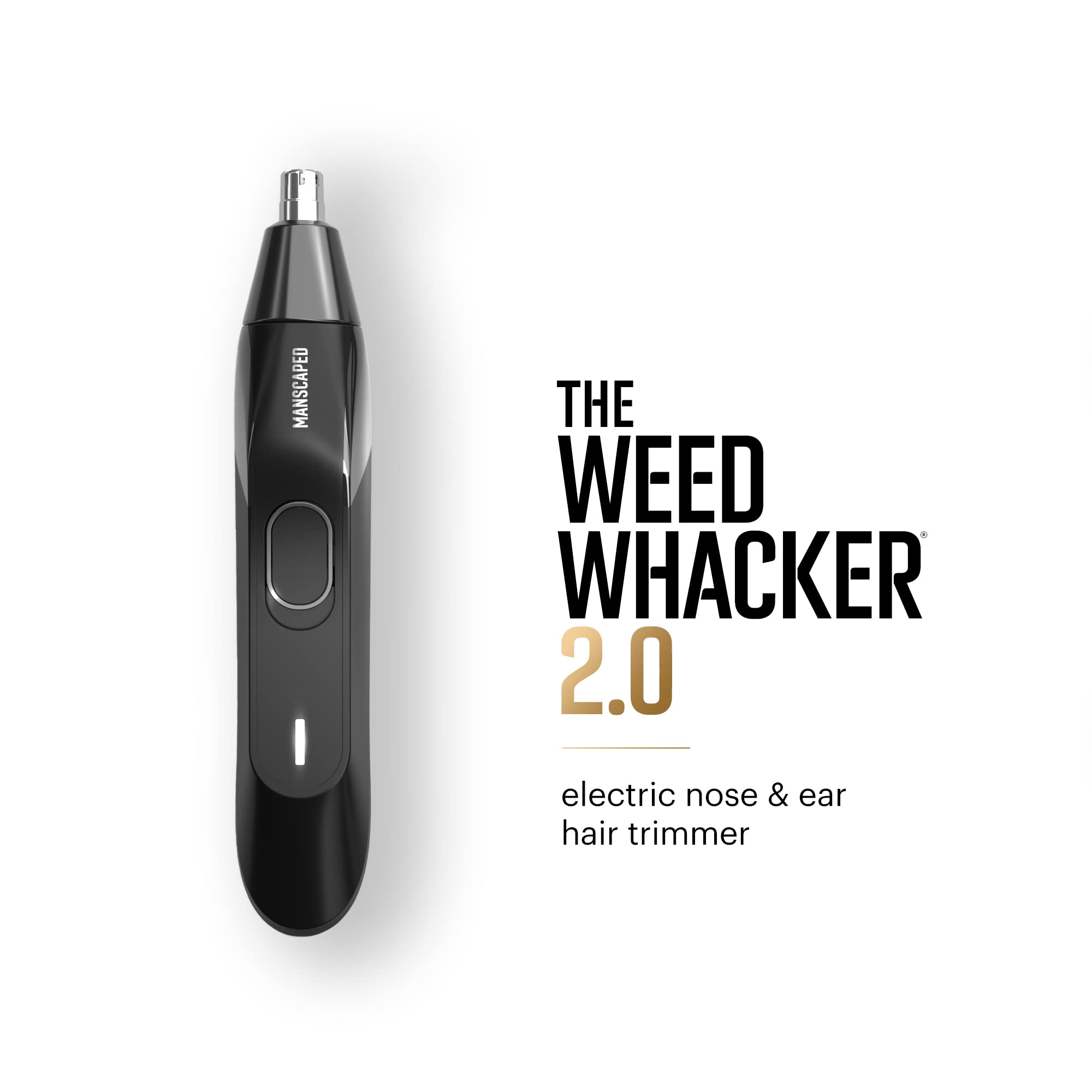 MANSCAPED® The Beard Hedger™ Tool Box Includes: Our Premium Beard Trimmer, The Weed Whacker® 2.0 Nose & Ear Hair Trimmer, The Plow™ 2.0, The Shears™ Four Piece Nail Kit, The Shed™ Toiletry Bag