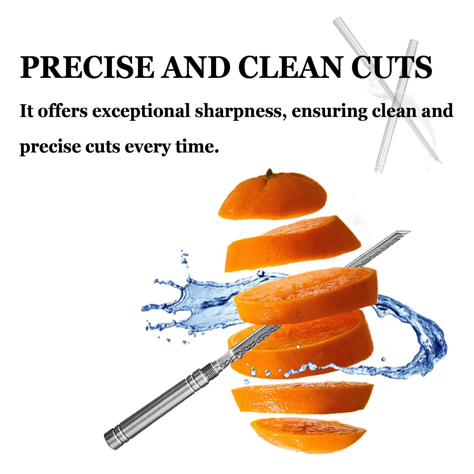 Multipurpose Outdoor Portable Fruit Knife with Sheath, Mini Fruit Knife Sticks, Cuchillo Multiusos Para Fruta Portátil Para Exteriores Con Funda, Multipurpose Knife with Sheath (3pcs)