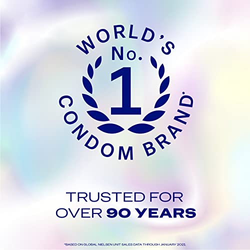 Durex Air Condoms Extra Thin Condoms, Regular Fit, Natural Rubber Latex Condoms for Men, FSA & HSA Eligible, 36 Count, Package May Vary