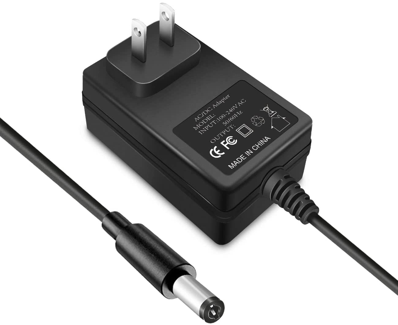 Lantisri 15W Charger Adapter Power Cord Replacement for Alexa Dot 3rd Gen, 4th Gen, Dot Kids Edition, Dot with Clock, Extra Long 6 ft Cable Cord