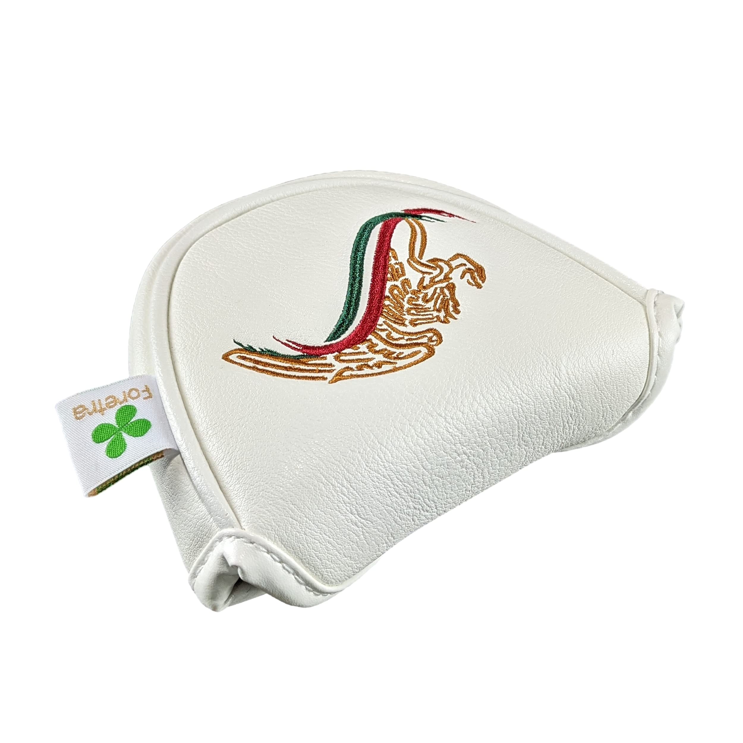 Foretra β Mexico - Golf Putter Headcover Quality PU Leather Magnetic Closure for Mallet Style Putters Scotty Cameron Odyssey Taylormade Ping