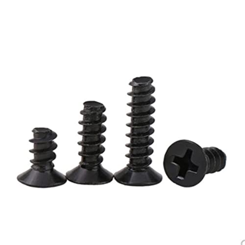 Kigauru Screw 50pcs M4x10 M5X10 M5X12 KB Computer PC Case Cooling Fan Mount Screw Heat Dissipation Screws Fixer (Size : M5X12 Nickel Plated)