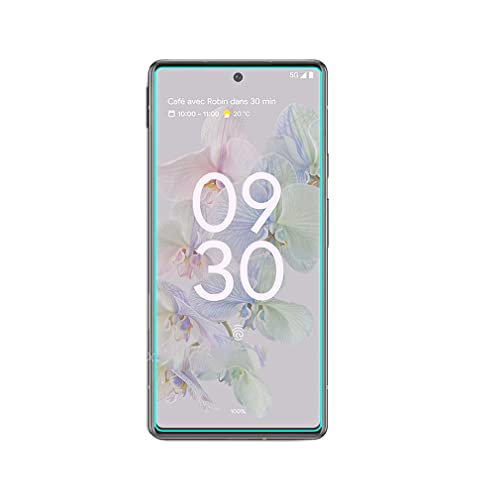 Mr.Shield [3-Pack] Designed For Google Pixel 6a 5G [Upgrade Maximum Cover Screen Version] [Tempered Glass] [Japan Glass with 9H Hardness] Screen Protector with Lifetime Replacement