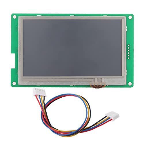 KOSDFOGE 3D Printer 4.3-inch Color TFT LCD Resistance Touch Screen with UART Port Support Text Music