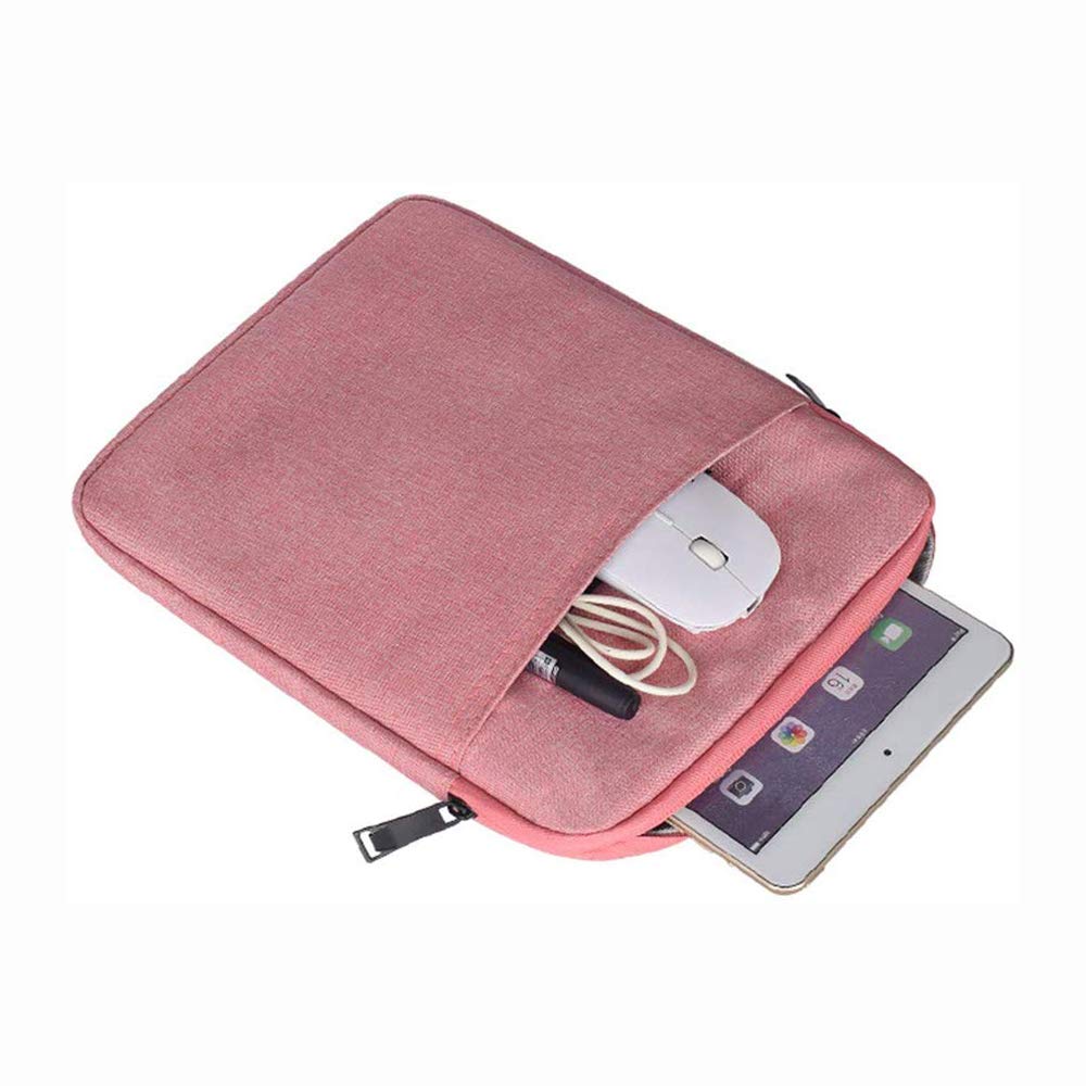 Fullgaden Shockproof Protective Storage Carrying Sleeve Case - Compatible with Apple 9.7 and10.5 Inch iPad Pro Retina Tablet, Pink