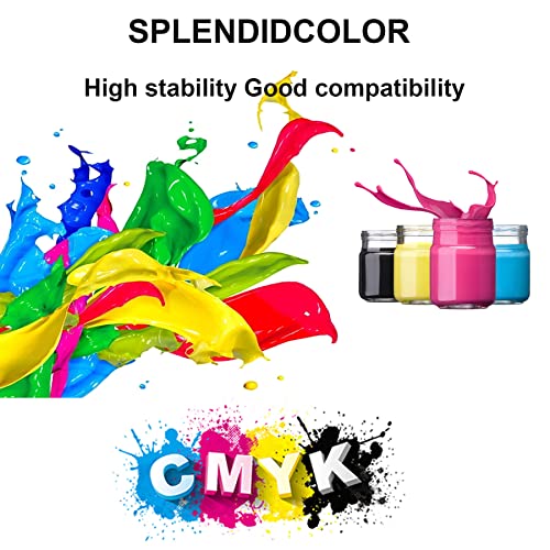 SPLENDIDCOLOR Remanufactured 4PK CS421 Toner Cartridge Replacement for Lexmark 78C10K0 78C10C0 78C10M0 78C10Y0 for Lexmark CS421 CS521 CX421 CS421dn CS521dn CX421adn Printers.