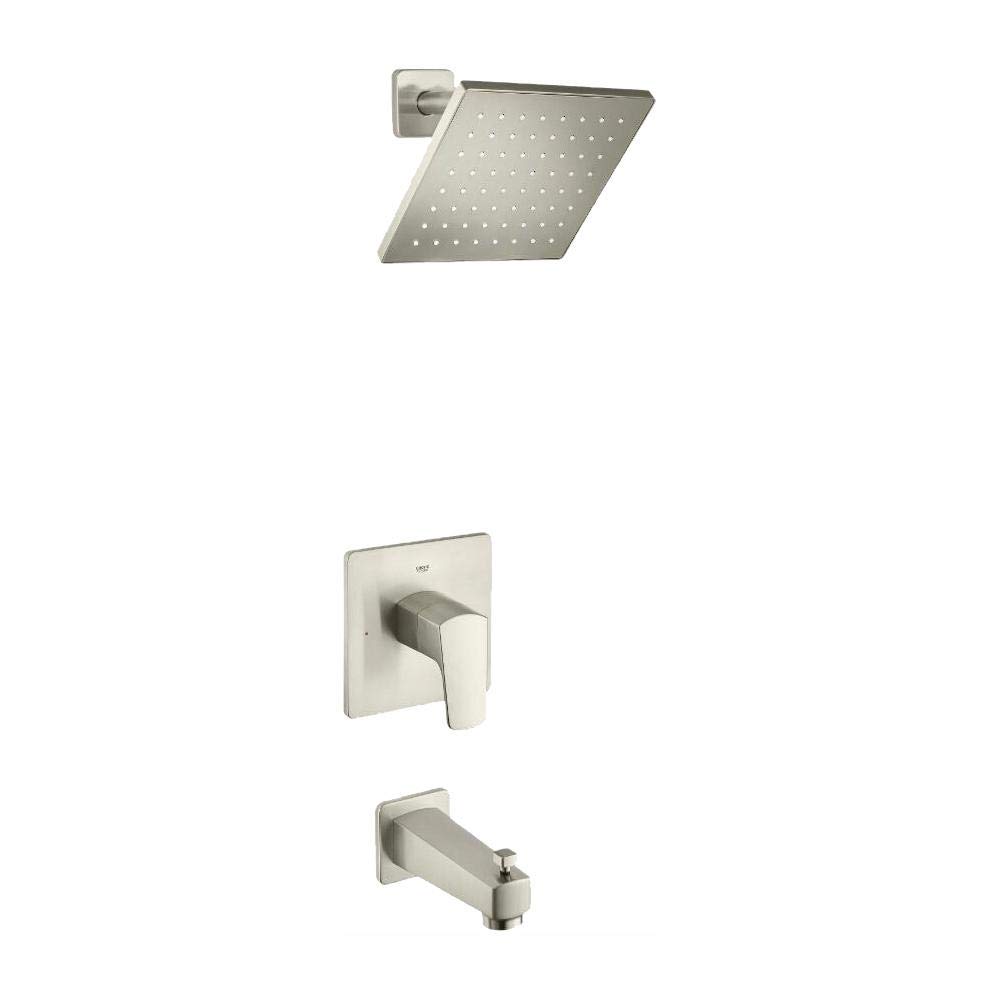 GROHE Tallinn Single-Handle 1-Spray Bathtub and Shower Faucet in Brushed Nickel (Valve Included)