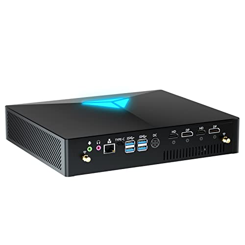 Kinupute Mini PC, Desktop Computer Core i9-9900KF 3.6-5.0GHz, Windows 11 Pro, 32G DDR4| 1T NVME M.2 SSD, GeForce RTX3050 8G, 2X HDMI2.1 & 2X DP 8K Outputs, BT5.1/WiFi6 for Gaming/Office/HTPC/Design