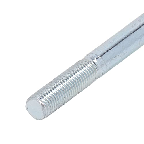Mxzzand Hex Head Bolts, Half Tooth Bolt Carbon Steel Strong Standard Size High Hardness Lengthened 10 Pcs for Garden Machine(10x210)